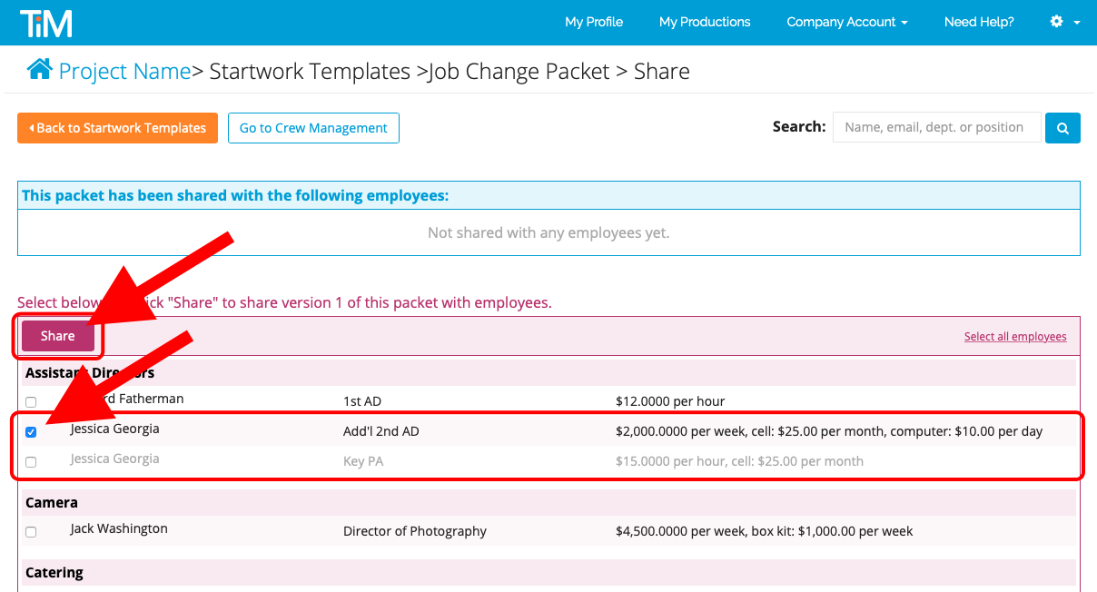 How to initiate a Job Change (terms of employment are changing) for ...