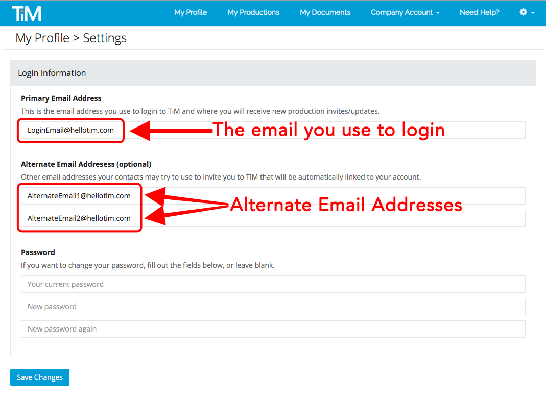 What email address should I use to invite employees? – TiM Help Center