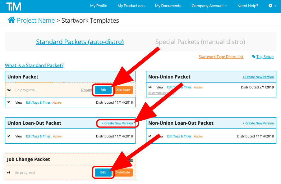 How to edit a Startwork Template – TiM Help Center